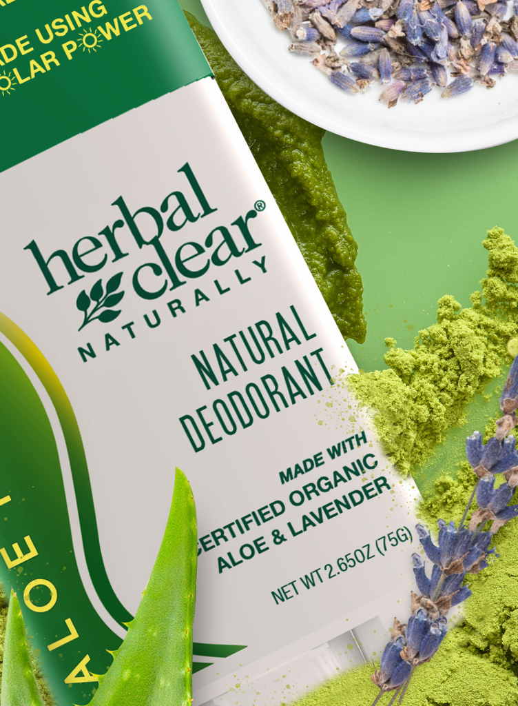 Natural Deodorant - Herbal Clear Naturally